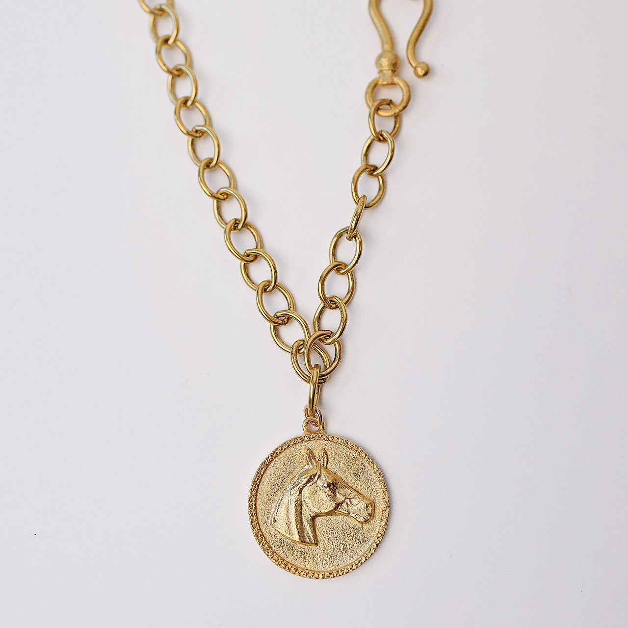 Gold Stallion Necklace – Few Made