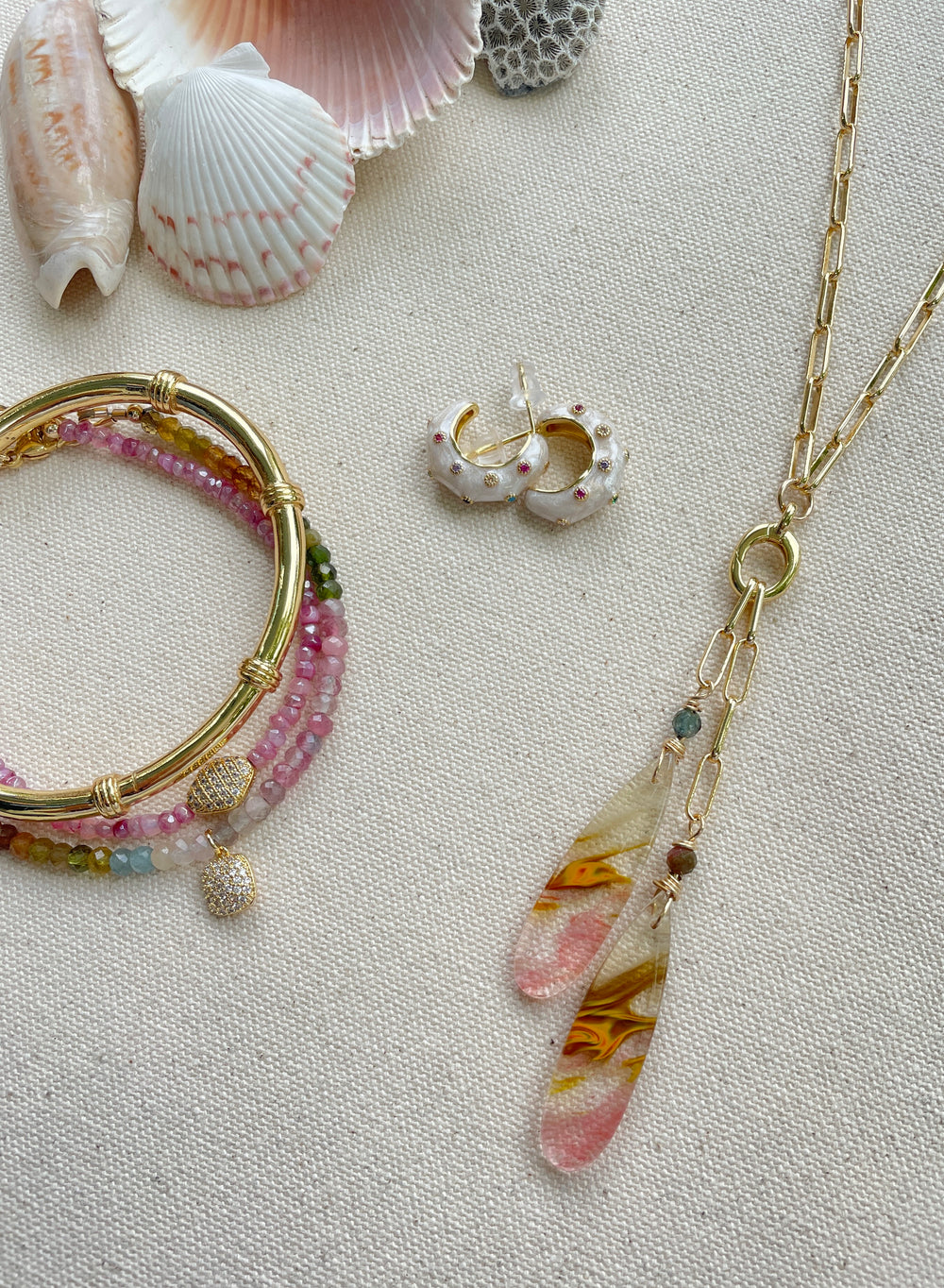 LAYERING NECKLACES – Page 2 – Few Made